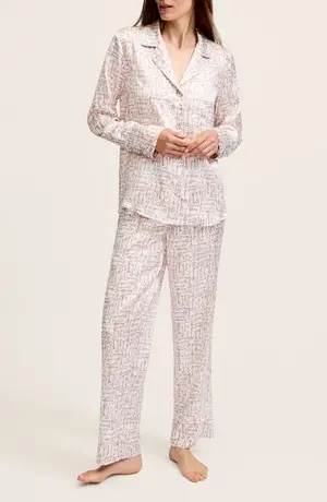 PETITE PLUME Silk Pajamas - Pink