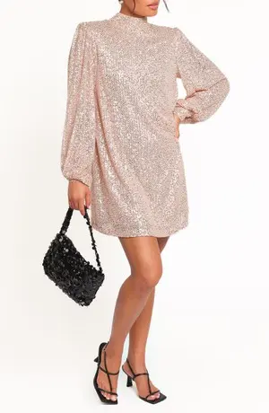 PETAL & PUP Sequin Mini Dress