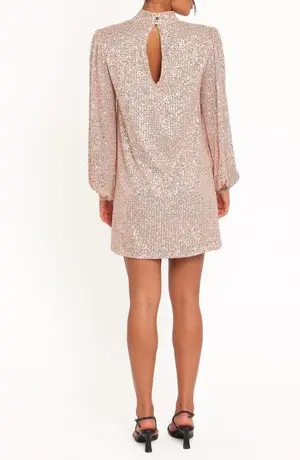 PETAL & PUP Sequin Mini Dress