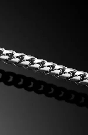 VINCERO Cuban Link Necklace - Silver