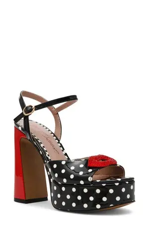 Betsey Johnson Elastic Sandals For Women