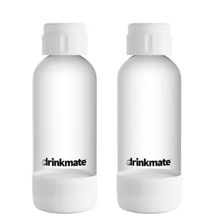 DRINKMATE 5 Liter Bottles- Twin Pack - Classic White