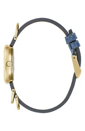Rag & Bone Rory Denim Strap Watch