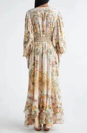 Camilla Silk Maxi Dress