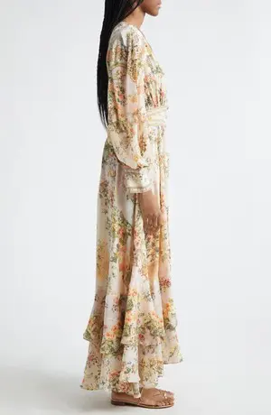 Camilla Silk Maxi Dress