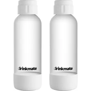 DRINKMATE 1 Liter Bottlestwin Pack - Classic White