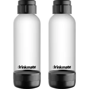 DRINKMATE 1 Liter Bottlestwin Pack - Matte Black