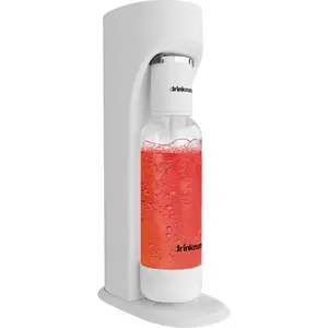DRINKMATE Omnifizz Without Co2, Sparkling Water And Soda Maker - Classic White