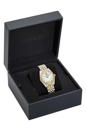 Versace V-code Two-tone Bracelet Watch