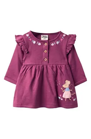 JOJO MAMAN BEBE Fairy Mouse Button Dress