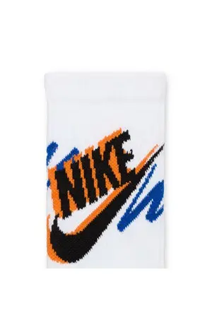 Nike Assorted 3-pack Dri-fit Crew Socks - Whtie Multi
