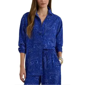 Ralph Lauren Paisley Shirts For Women