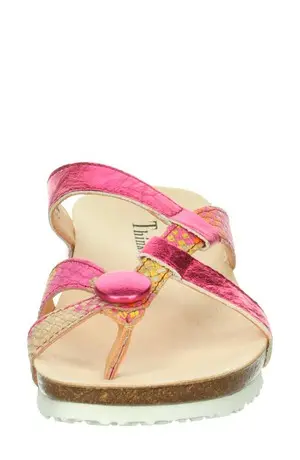 Think! Julia' Sandal - Fuxia/kombi