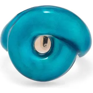 Bea Bongiasca Tarallo Ring Blue