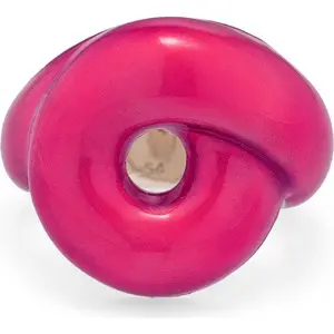 Bea Bongiasca Tarallo Ring Hot Pink