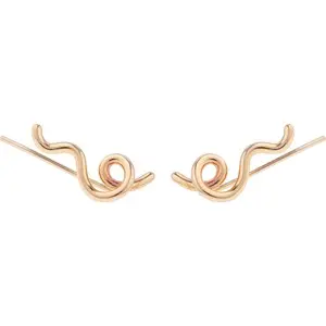 Bea Bongiasca Mini Wow Ear Crawlers - Gold