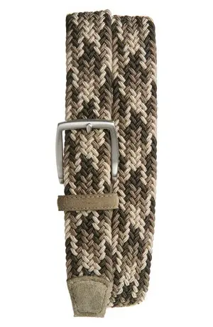 Torino Woven Belt - Grey Camo