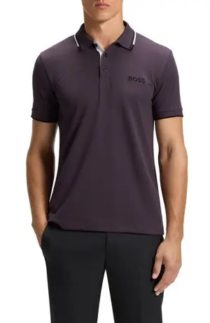 Boss Spread Collar Polos For Men