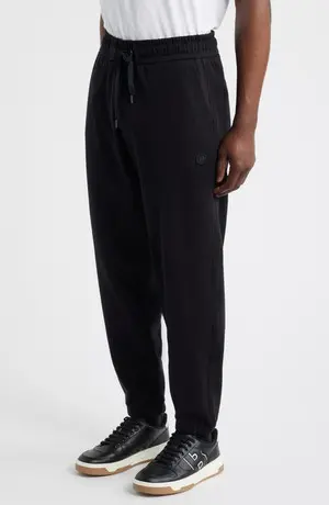 BOSS Locsin Cotton Joggers - Black