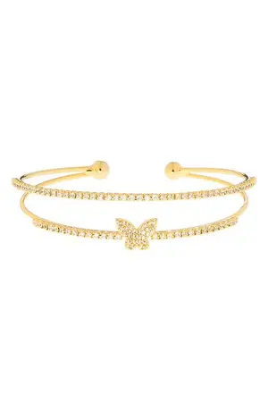 MARLYN SCHIFF Giselle Double Cuff Bracelet - Gold
