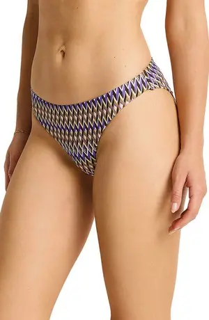 SEA LEVEL Tessera Bikini Bottoms - Cocoa
