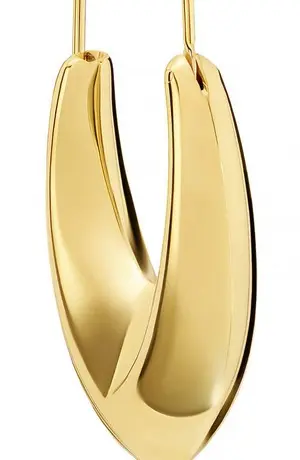 ATHRA LUXE Long Pointed Hoop Earrings