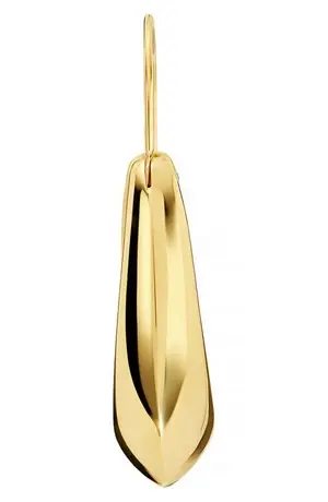 ATHRA LUXE Long Pointed Hoop Earrings