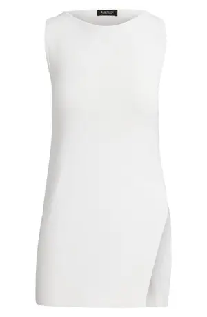 Ralph Lauren Sleeveless Side Slit Tunic