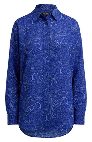 Ralph Lauren Paisley Print Button-up Shirt