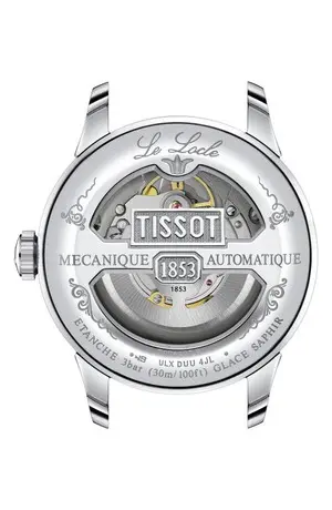 TISSOT Le Locle Powermatic 80 Leather Strap Watch