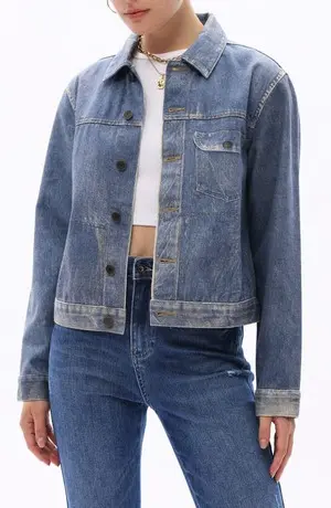 BAYEAS Denim Trucker Jacket