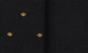 BOSS Two-pack Of Dot And Solid Dress Socks - Blk