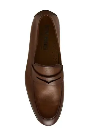 Steve Madden Boca Penny Loafer - Tan
