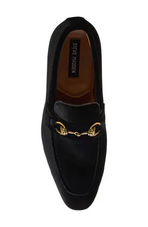 Steve Madden Jandre Velvet Bit Loafer