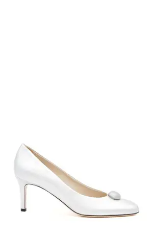 AMALFI BY RANGONI Leopolda Leather Pumps - Moon Etolle