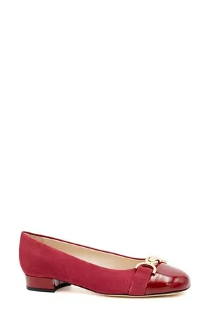 AMALFI BY RANGONI Miele Cap Toe Pump - Cerise Cashmere Cherry Vernice
