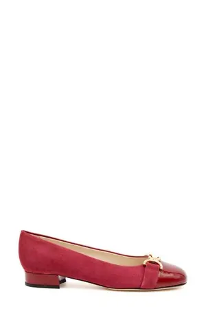AMALFI BY RANGONI Miele Cap Toe Pump - Cerise Cashmere Cherry Vernice