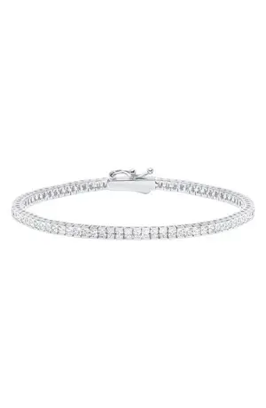 CRISLU Skinny Bracelet - Platinum F