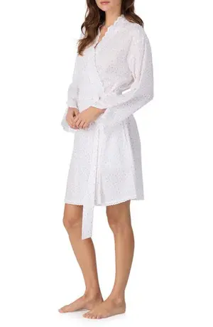 Eileen West Eyelet Trim Robe