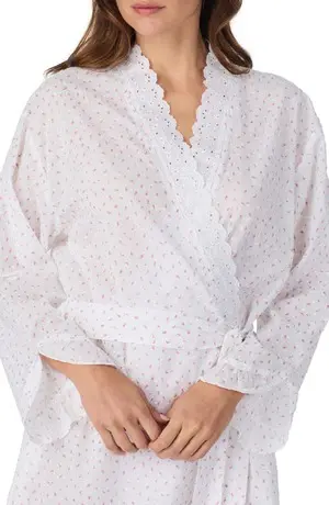 Eileen West Eyelet Trim Robe