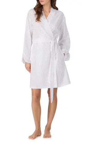 Eileen West Eyelet Trim Robe
