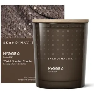 SKANDINAVISK Hygge 2-wick Scented Candle 350g - Camel Brown