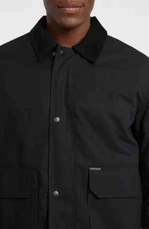 Guess Cotton Canvas Workwear Jacket - Black