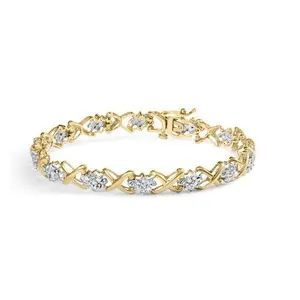 Haus Of Brilliance Yellow Gold Bracelets
