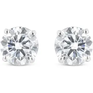 HAUS OF BRILLIANCE 14k Gold 1.50 Carat Diamond Stud Earrings - White