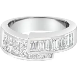 HAUS OF BRILLIANCE 14k Gold 2.0 Cttw Diamond Ring - White