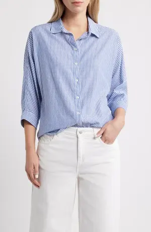 Beachlunchlounge Striped Shirts For Women