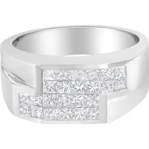 HAUS OF BRILLIANCE 14kt Gold 1.83 Cttw Diamond Ring - White
