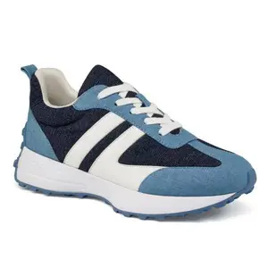 URBN SPORT BY JSLIDES Judi Lace-up Sneakers - Denim