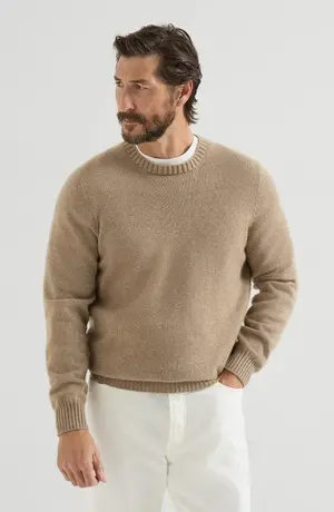 Brunello Cucinelli Cashmere Crew-neck Sweater